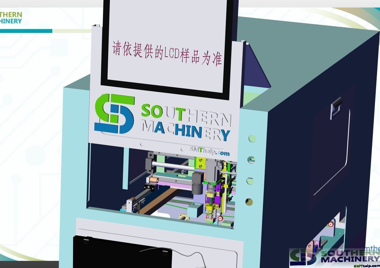 What is SMT label pick and place machine for PCB assembly 3D model ...