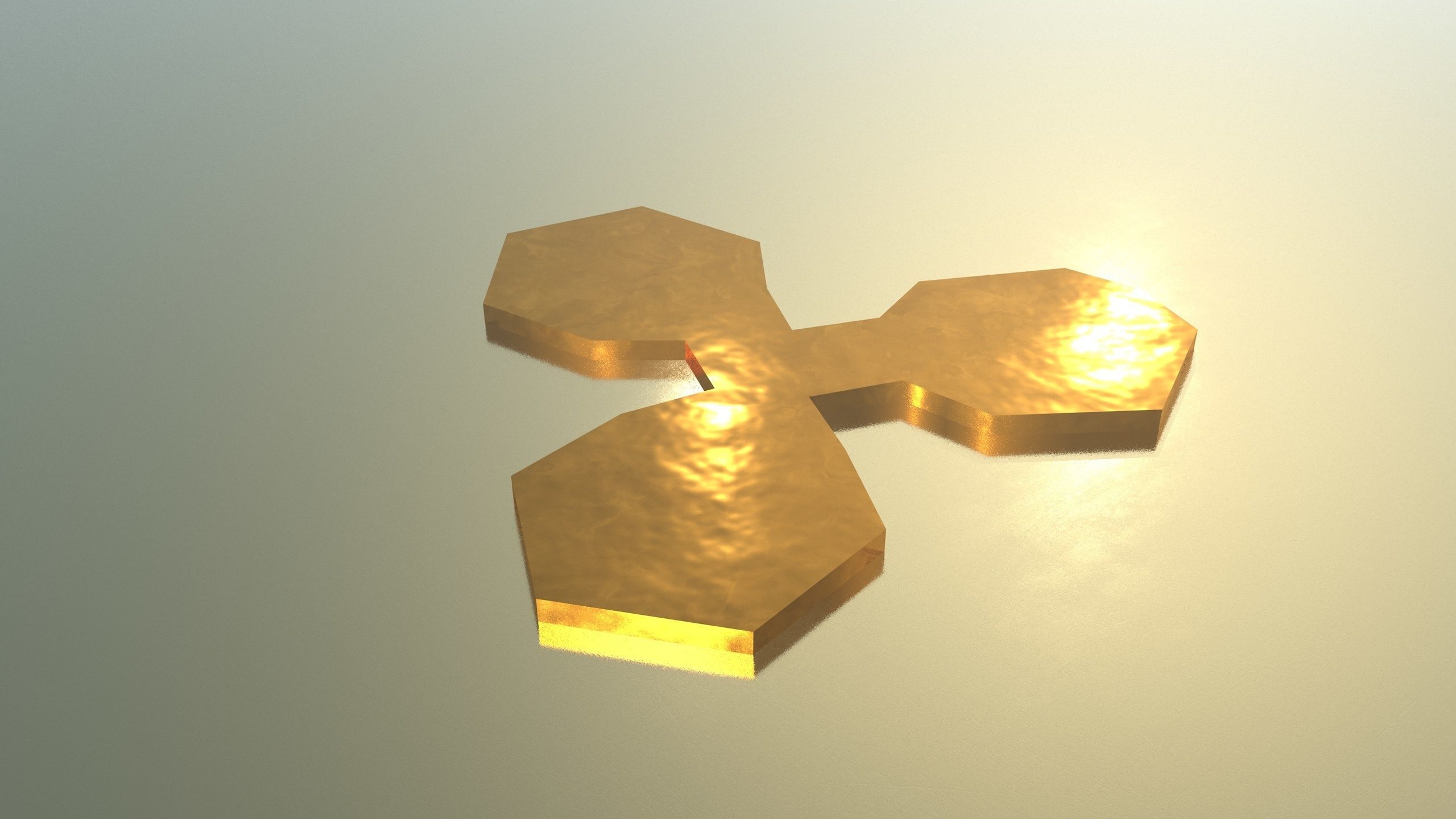 Ripple logo 3D model | CGTrader