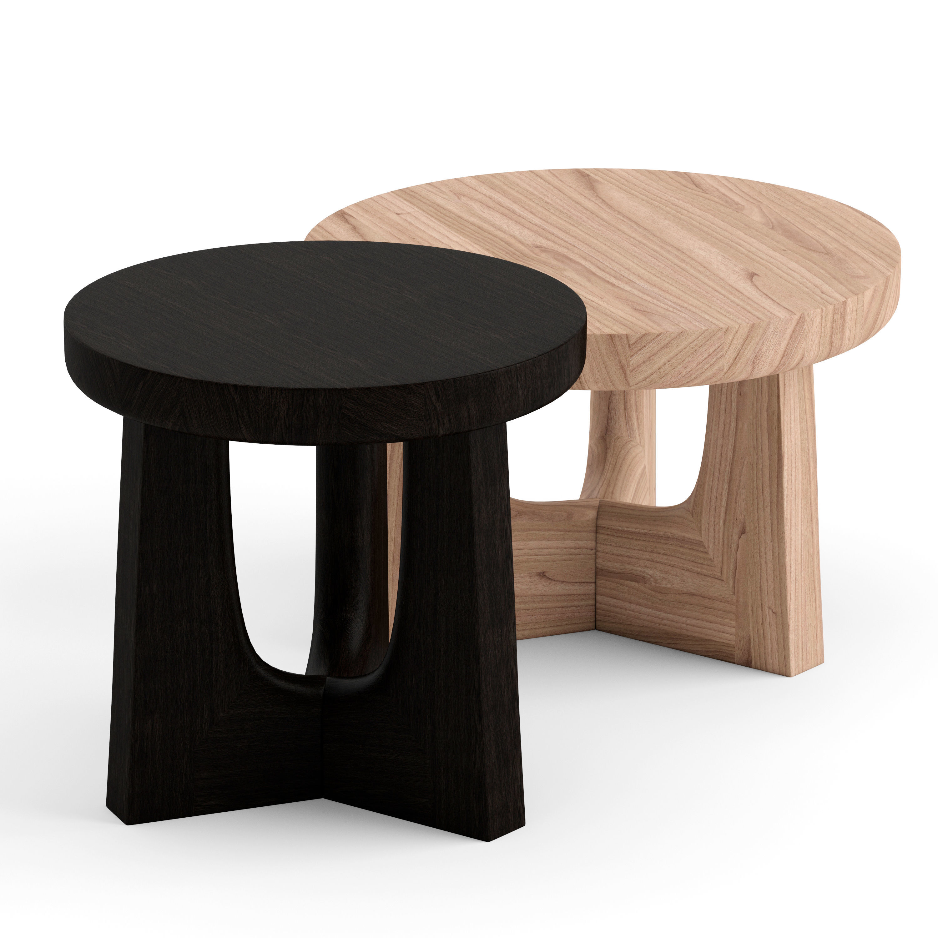 Poliform Nara coffee tables 3D | CGTrader