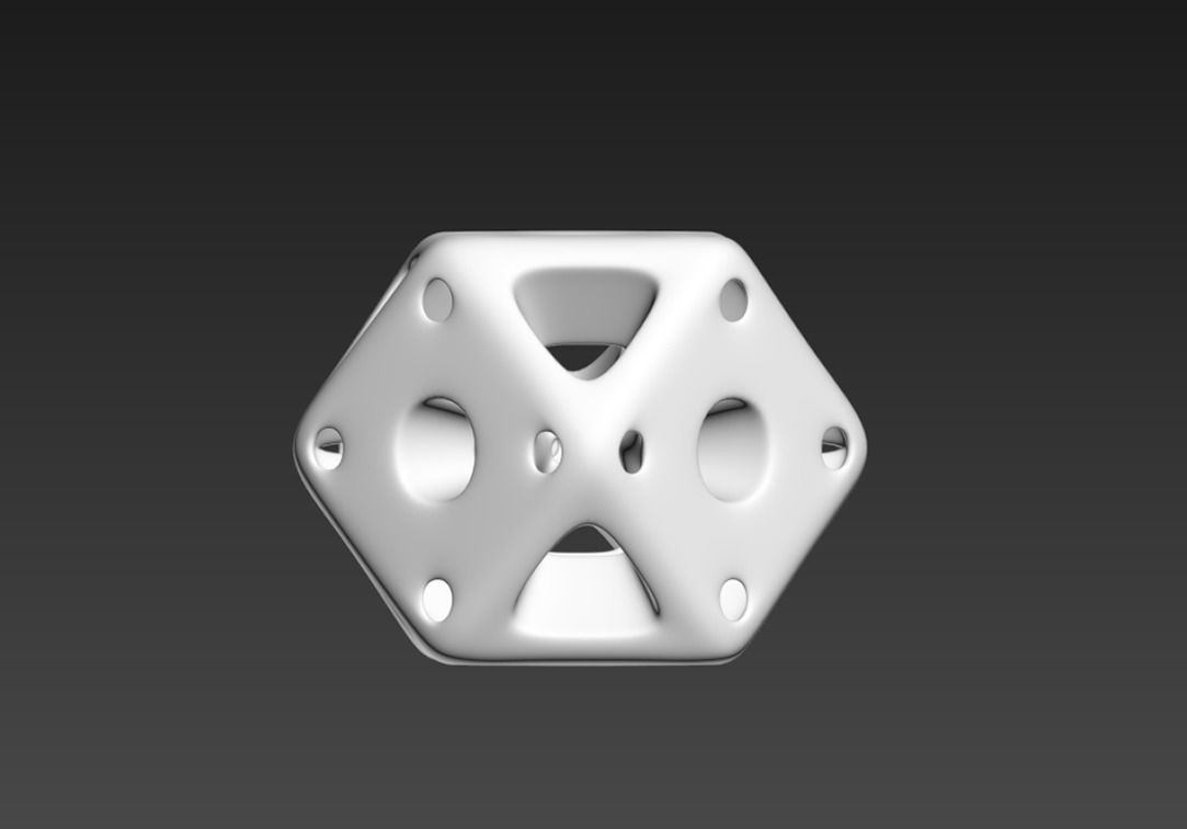 Mathematical art 3D model 3D printable | CGTrader