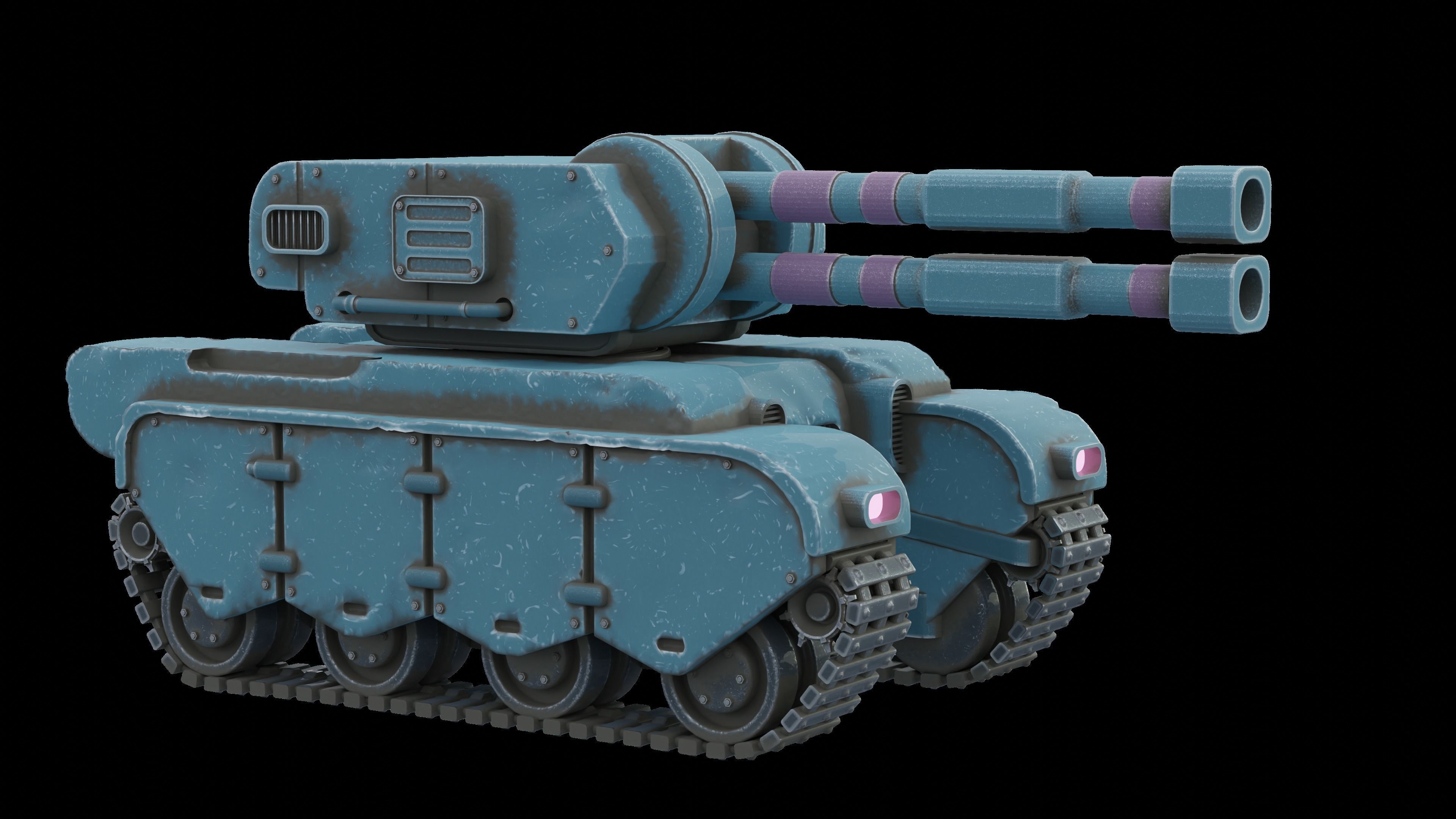 Frost Tank free 3D model | CGTrader