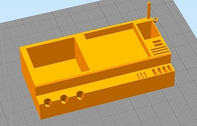 PENCIL CASE 3D model 3D printable | CGTrader