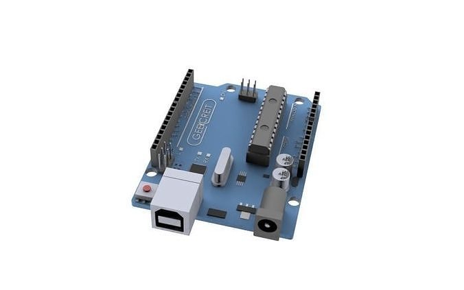 Arduino Uno 3D model animated | CGTrader