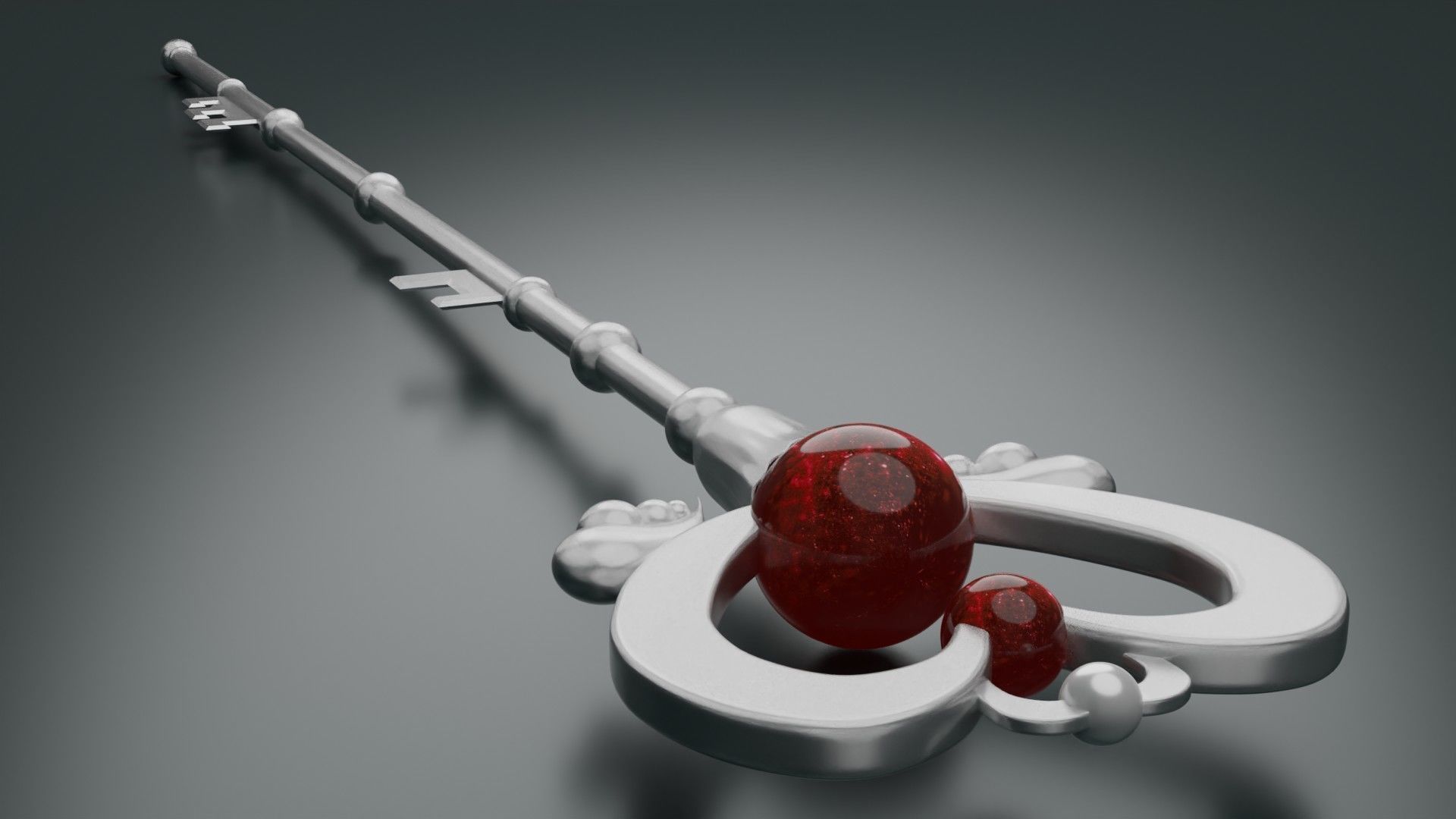 Sailor Pluto Garnet Rod 3D Model 3D model | CGTrader