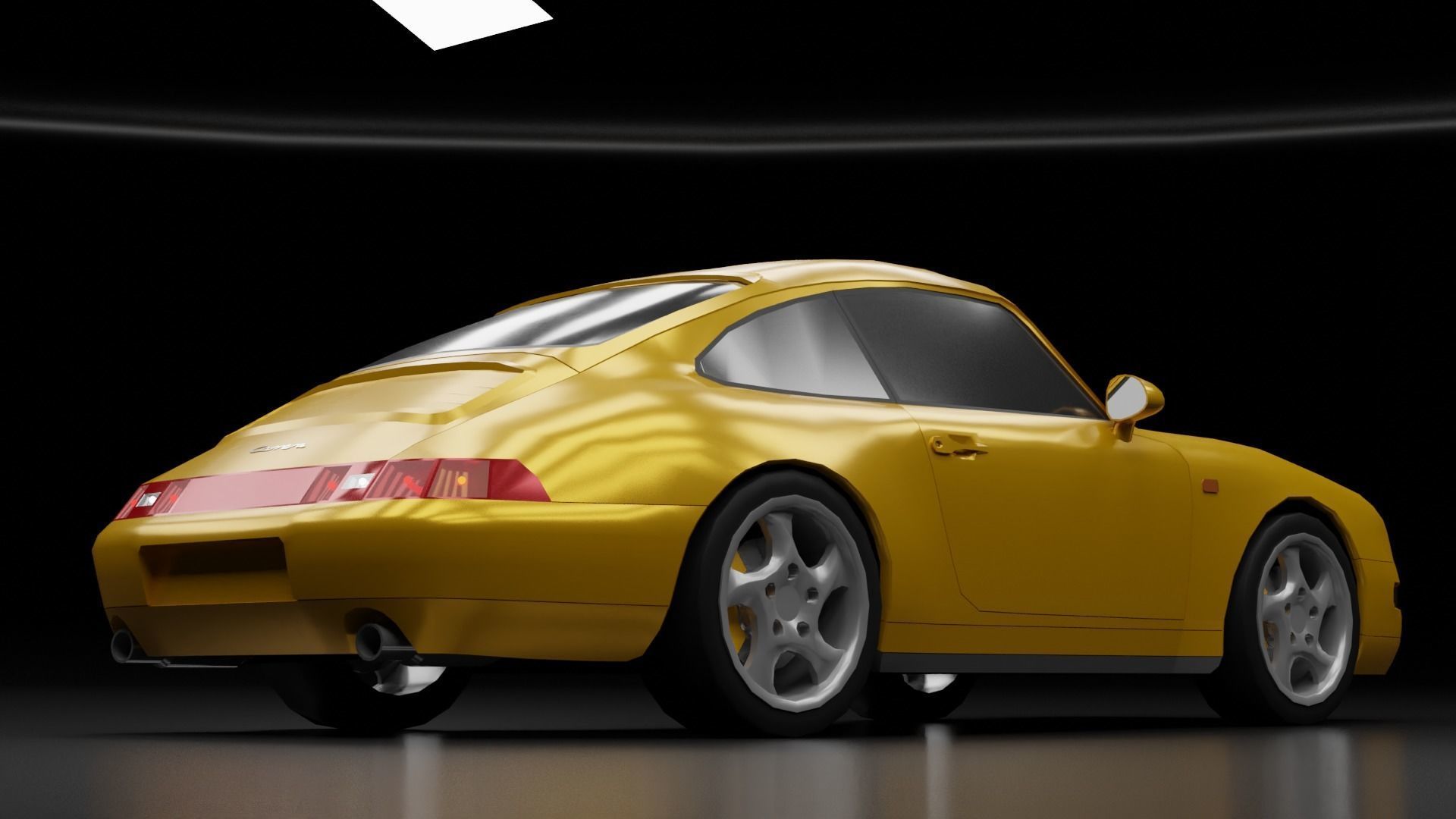 1993 Porsche 911 Carrera 993 free VR / AR / low-poly 3D model | CGTrader