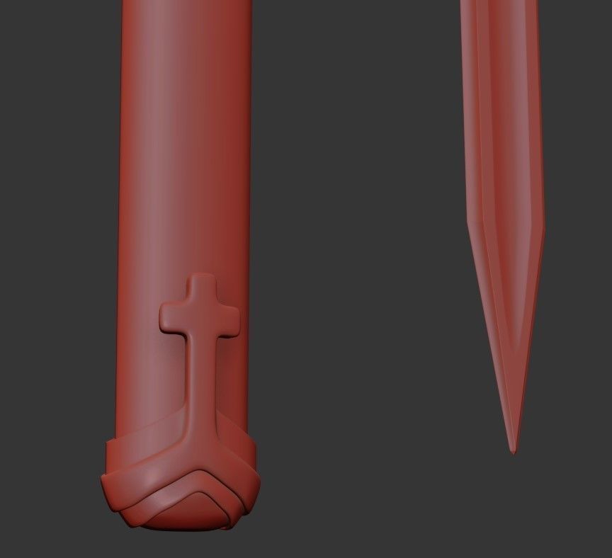 Sword Art Online Lambent Light Rapier 3D model 3D printable | CGTrader