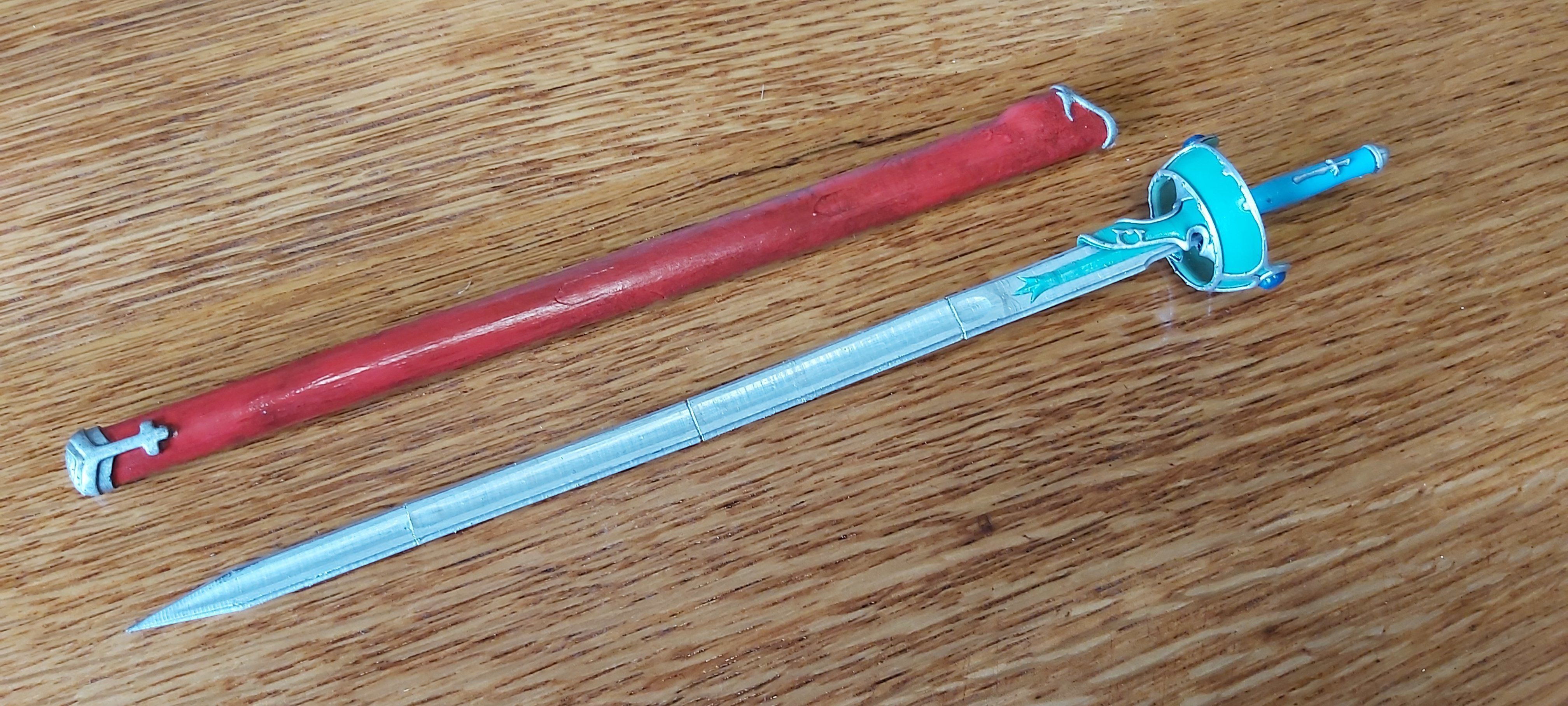 Sword Art Online Lambent Light Rapier 3D model 3D printable | CGTrader