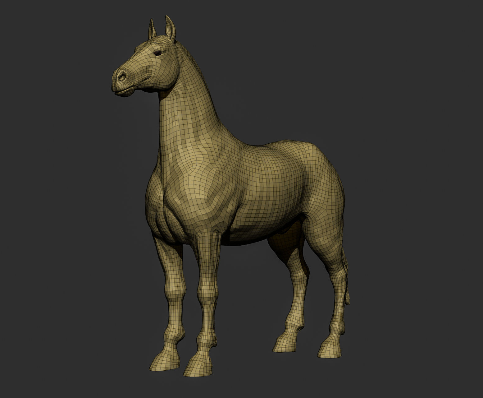 Horse free 3D model | CGTrader