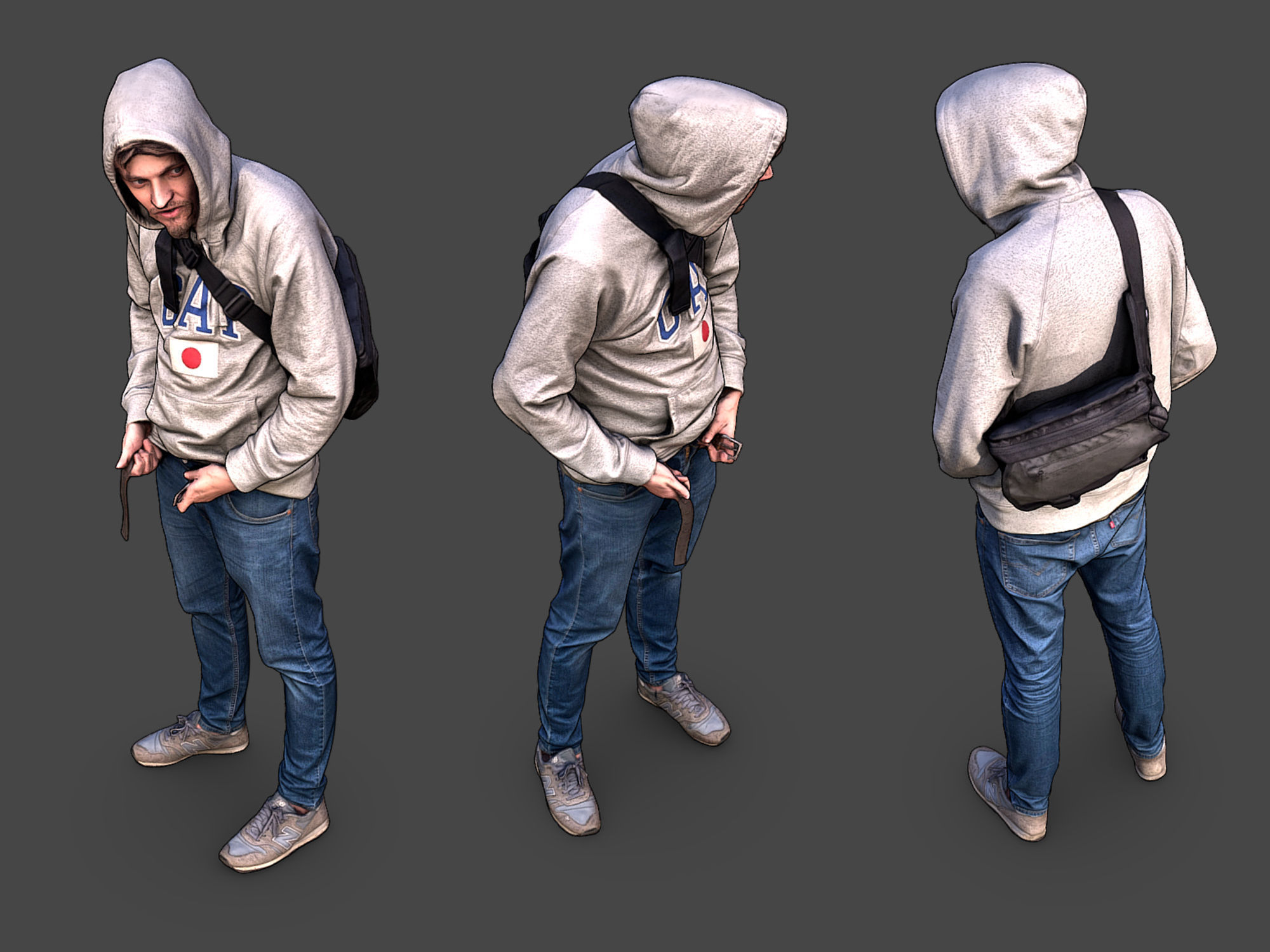 Stylized Man Character 3D model | CGTrader