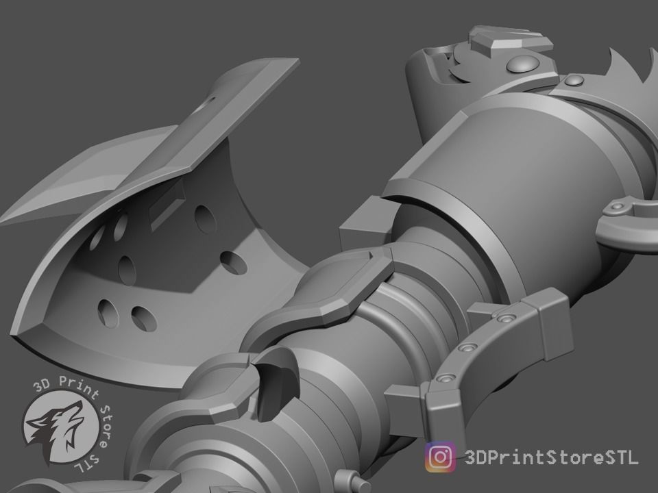 Jinx Fishbones LOL league of legends - Fan Art 3D model 3D printable ...