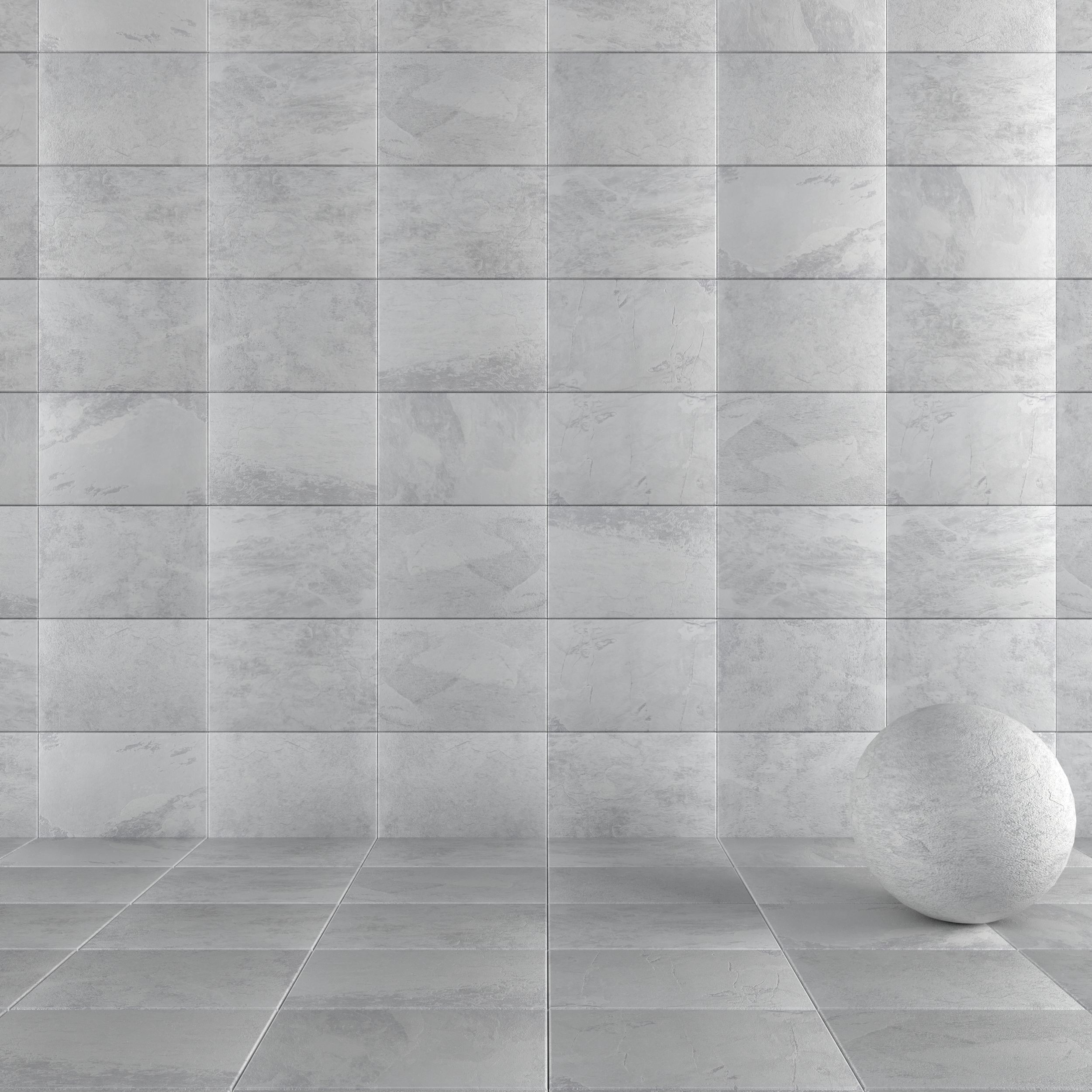 Stone Wall Tiles Alda White 40x60 Texture | CGTrader