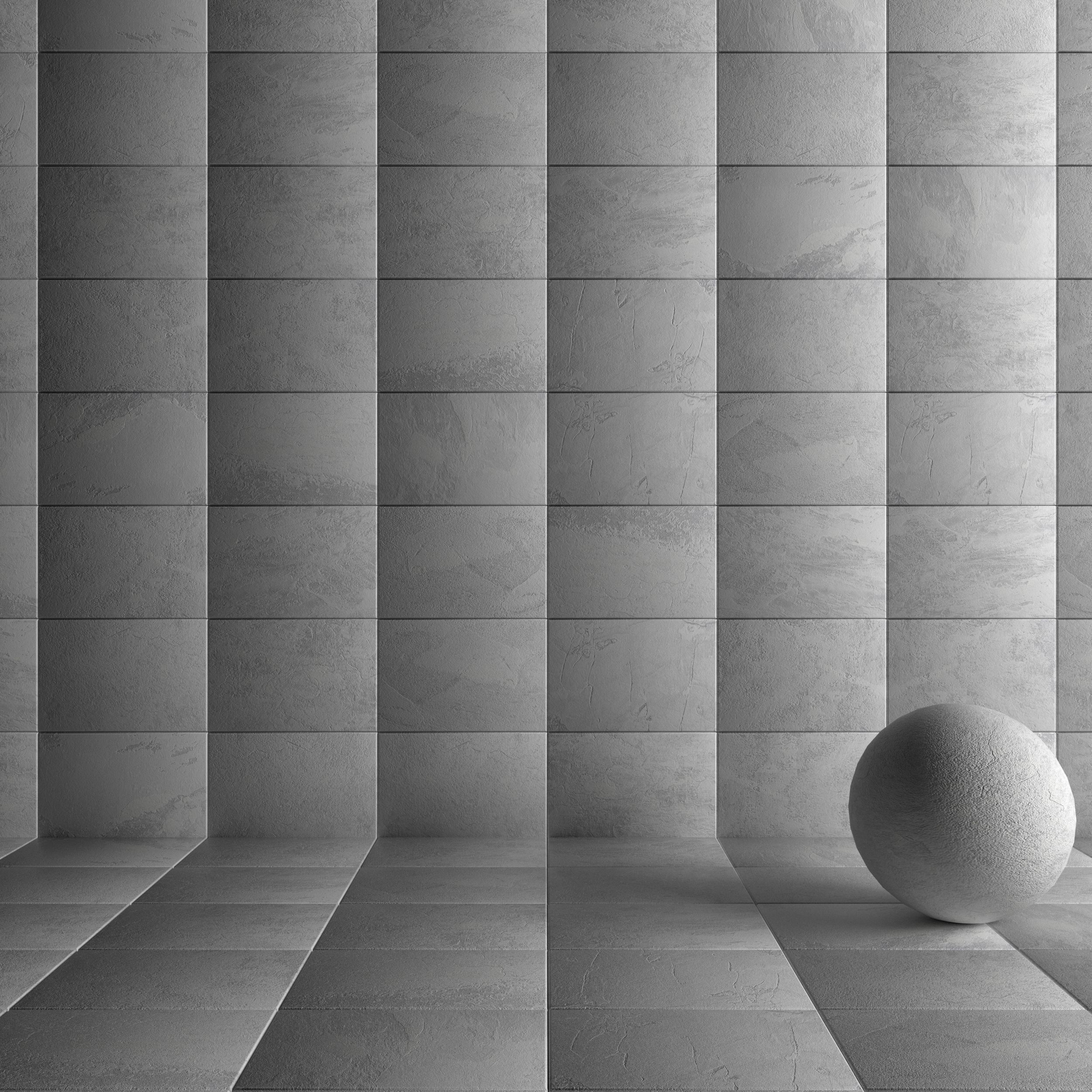 Stone Wall Tiles Alda White 40x60 Texture | CGTrader