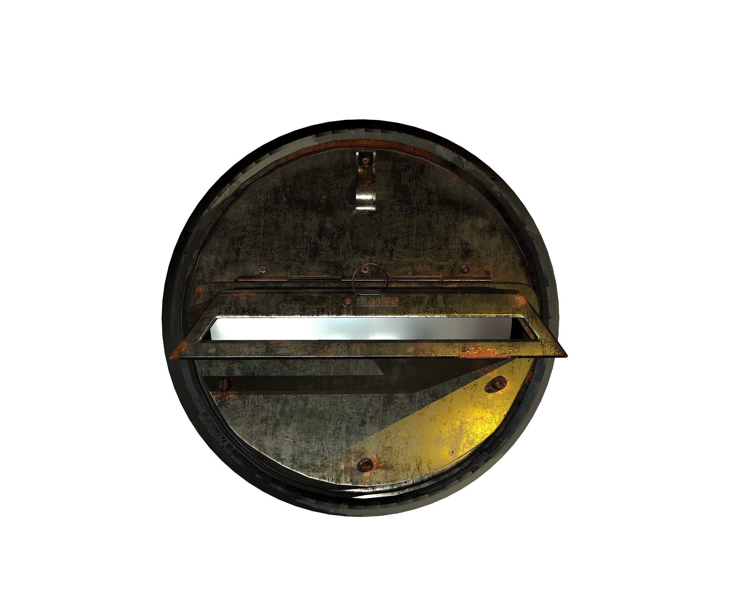 Tank headlight 3D model | CGTrader