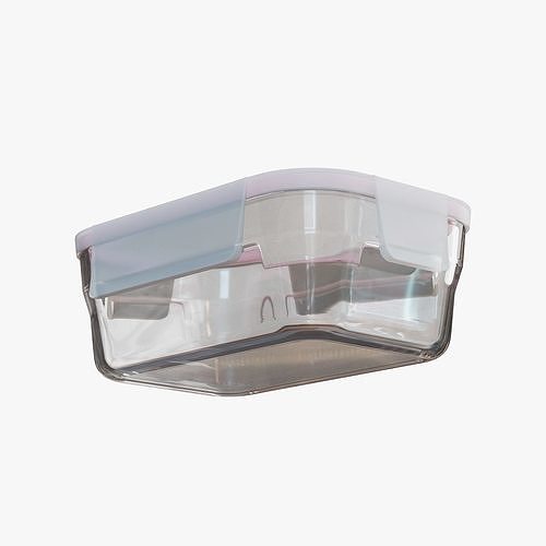 glass food container 3d model 3D model 3D model | CGTrader
