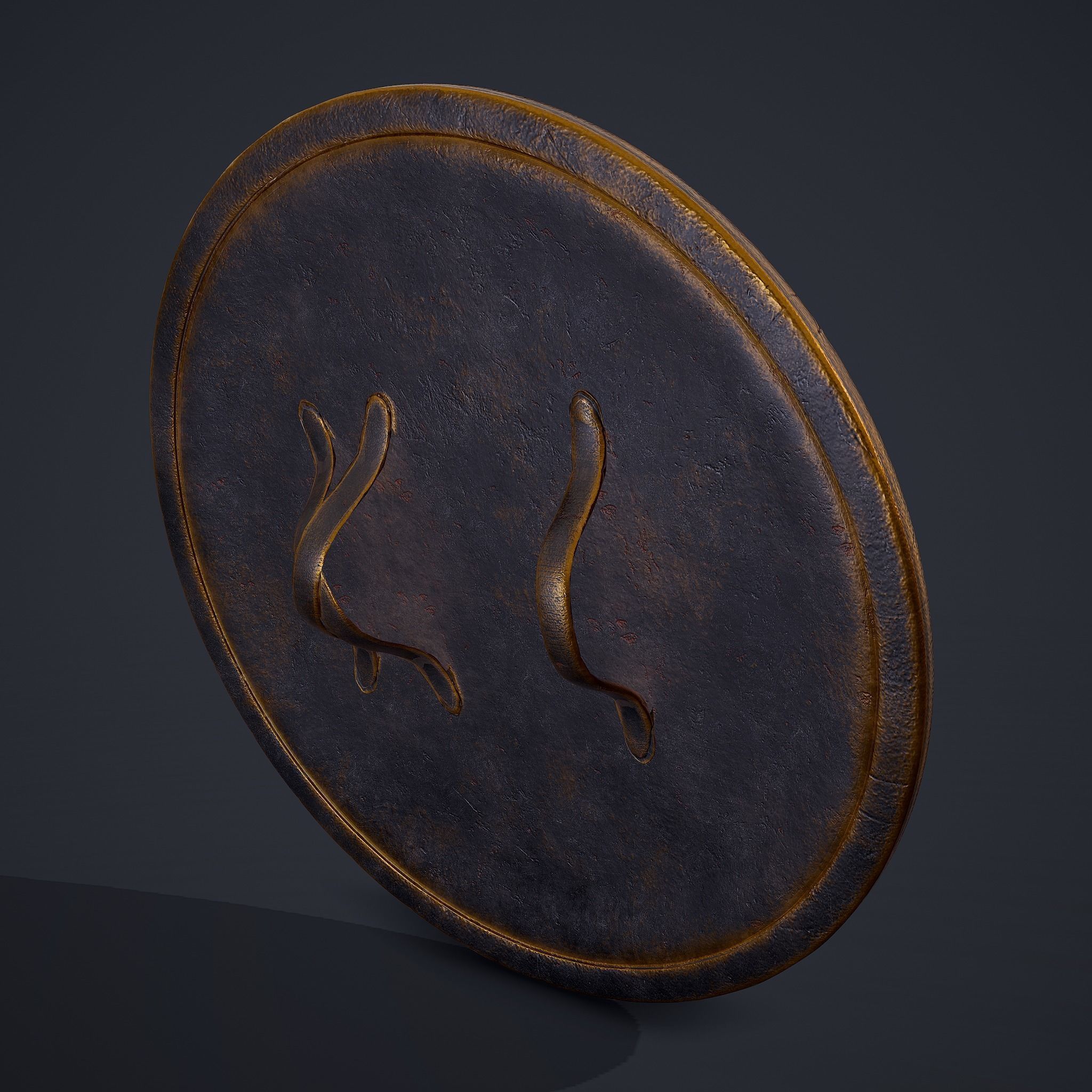 3D model Viking Sun Shield VR / AR / low-poly | CGTrader