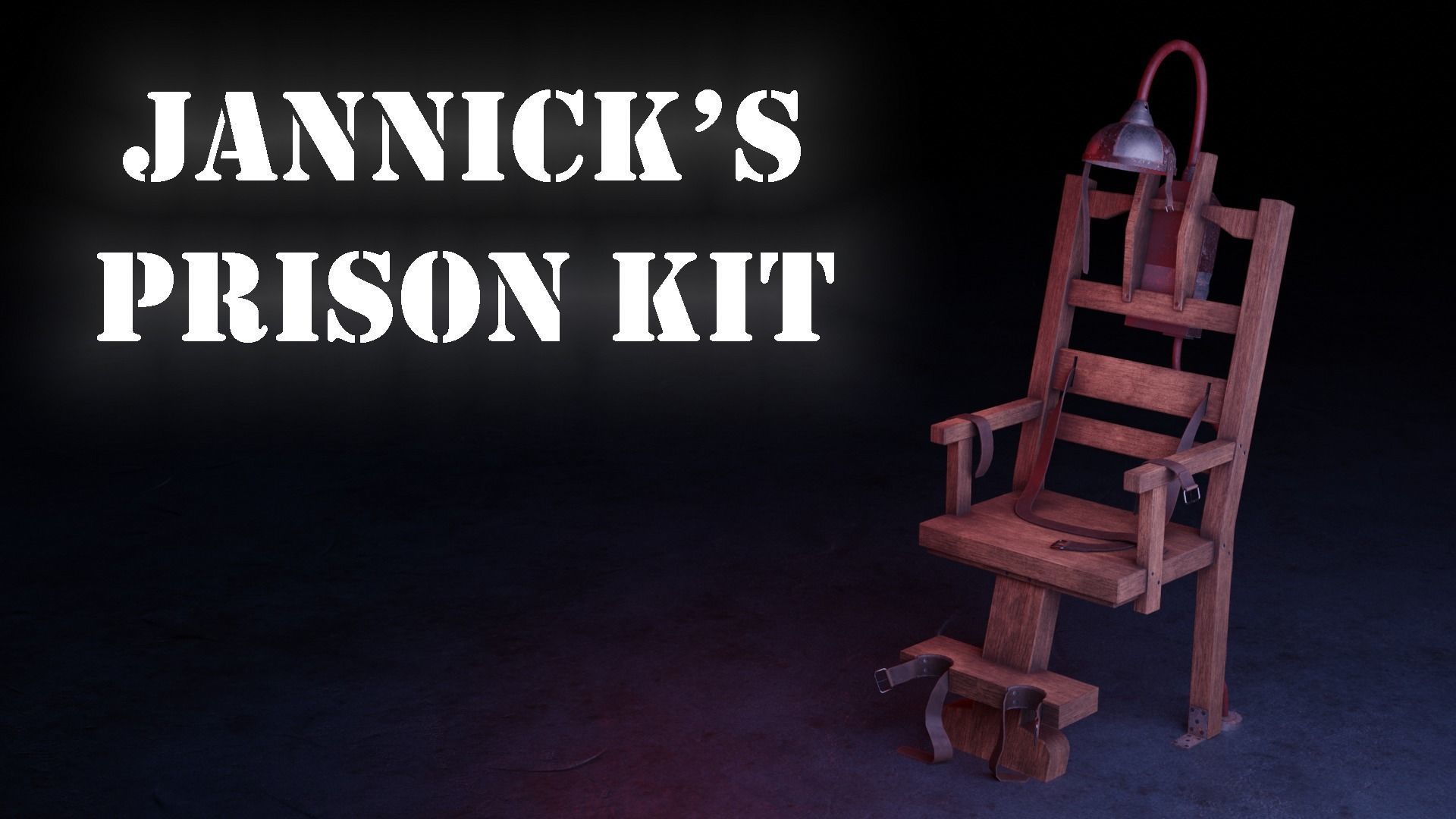 3D model Prison Kit VR / AR / low-poly | CGTrader