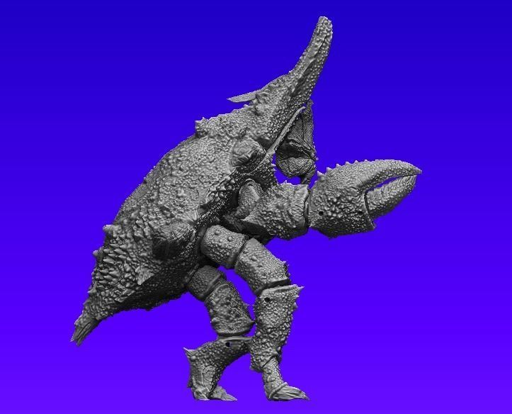 Pacific rim Onibaba action figure 3D model | CGTrader