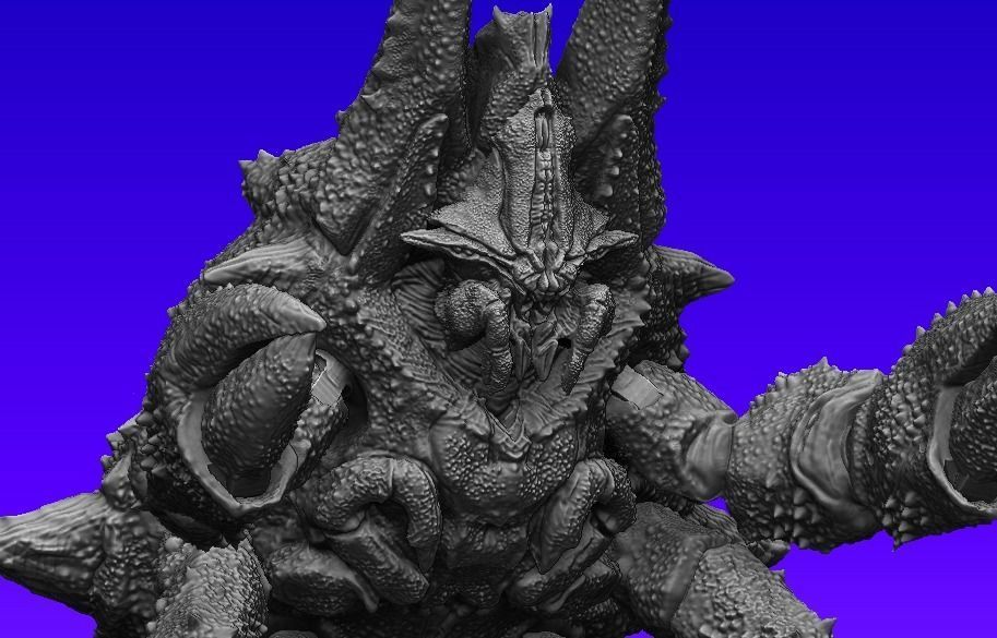 Pacific rim Onibaba action figure 3D model | CGTrader