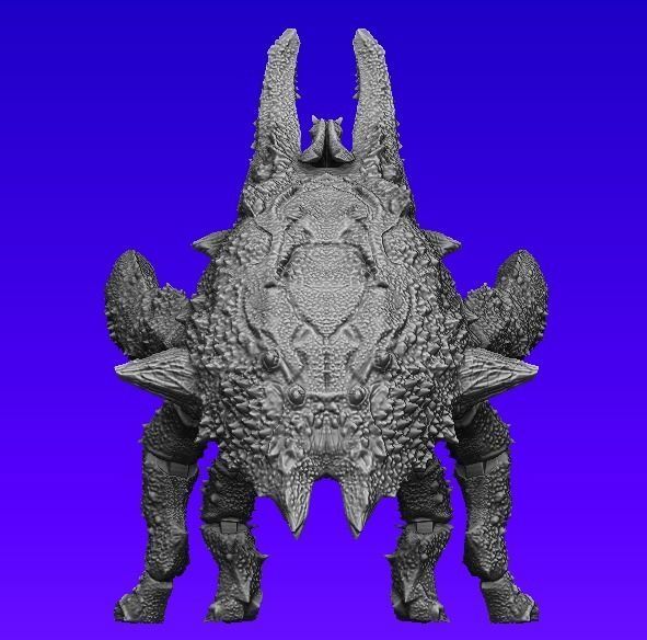 Pacific rim Onibaba action figure 3D model | CGTrader