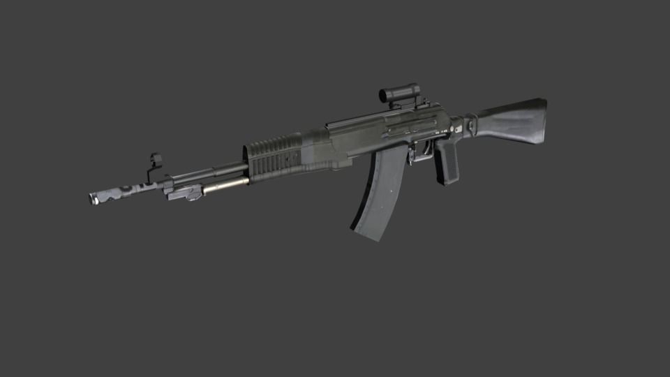 3D model AN-94 Rifle VR / AR / low-poly | CGTrader