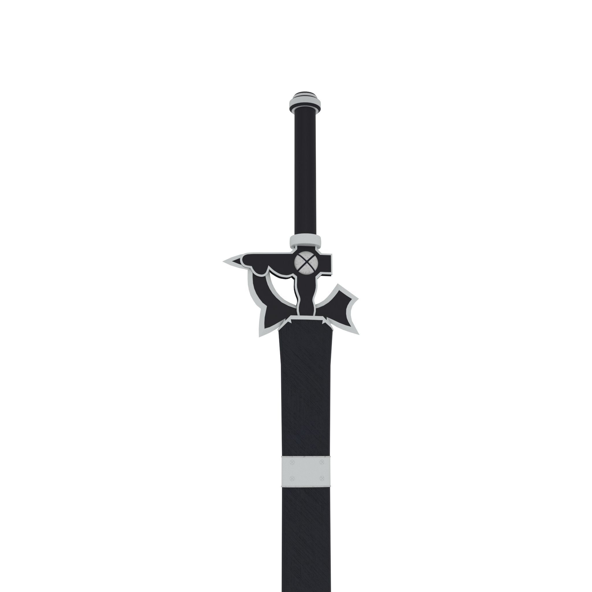 3D model Kirito Elucidator Sword Art Online VR / AR / low-poly | CGTrader