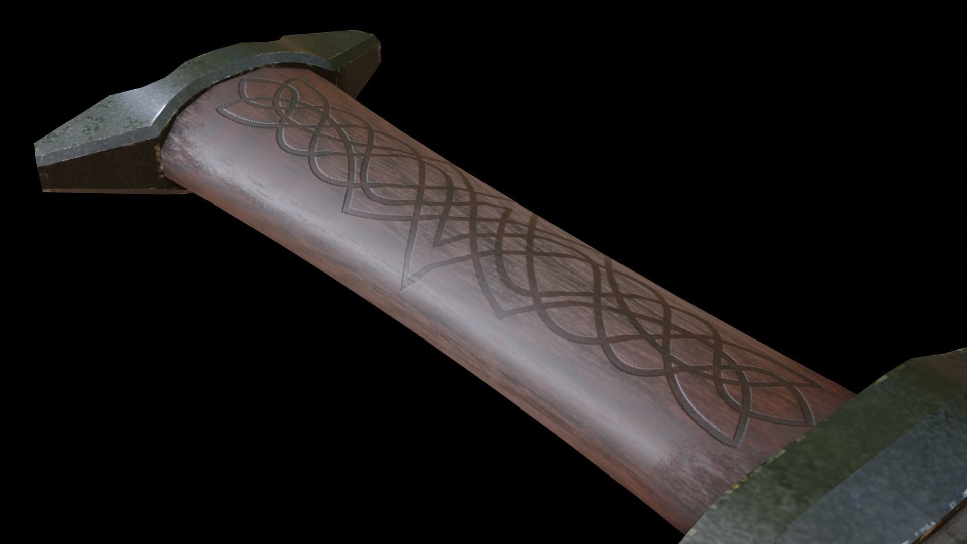 3D model Dagger Saw VR / AR / low-poly | CGTrader