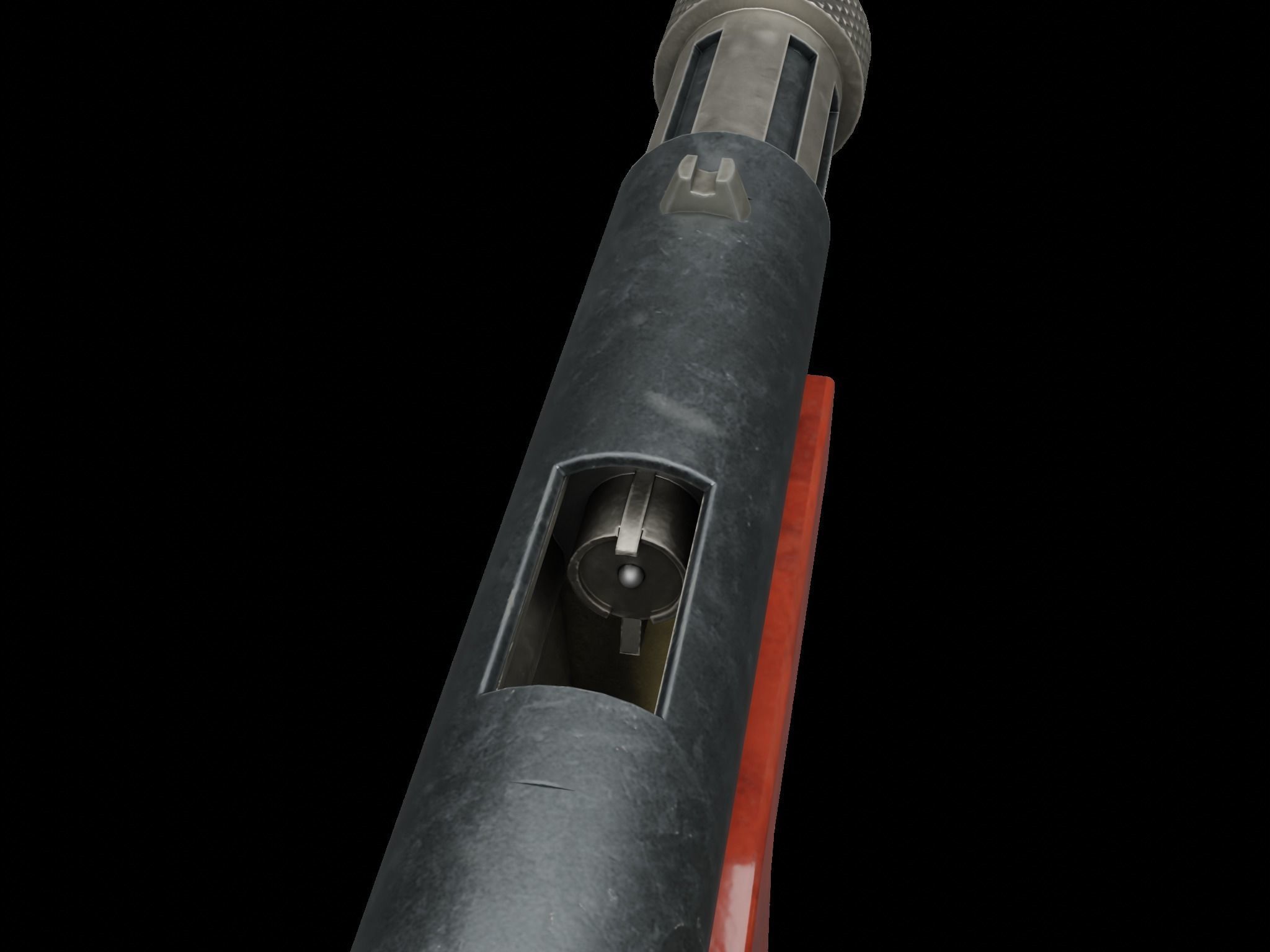 3D model Lercker Pistol - 25ACP Italian Open Bolt Machine Pistol VR ...