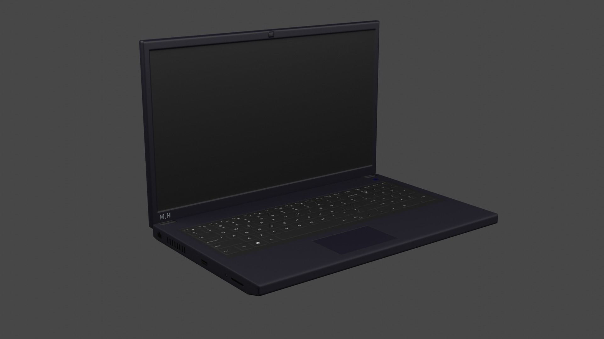 Low-poly laptop free VR / AR / low-poly 3D model | CGTrader