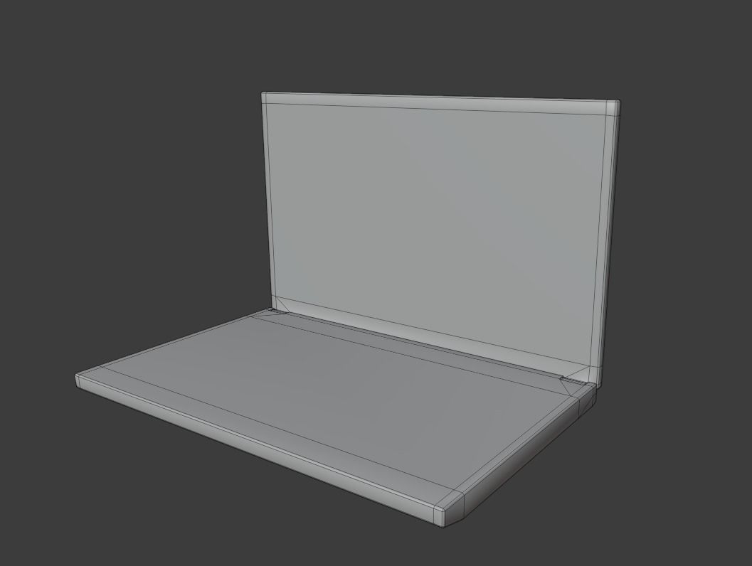 Low-poly laptop free VR / AR / low-poly 3D model | CGTrader