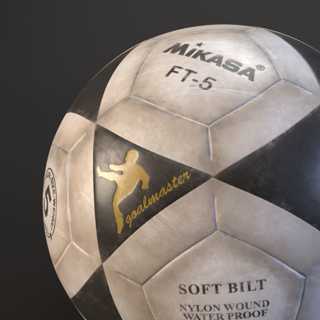 3D model Mikasa FT5 Goal Master Soccer Ball VR / AR / low-poly | CGTrader