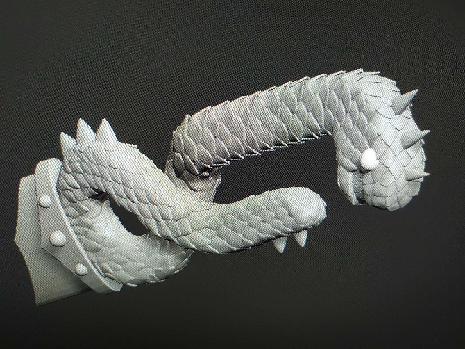 Meliodas sword Dragon Handle seven deadly sins 3D model 3D printable ...