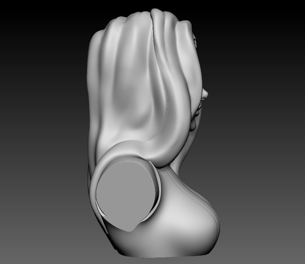 Bust - Mystique 3D model 3D printable | CGTrader