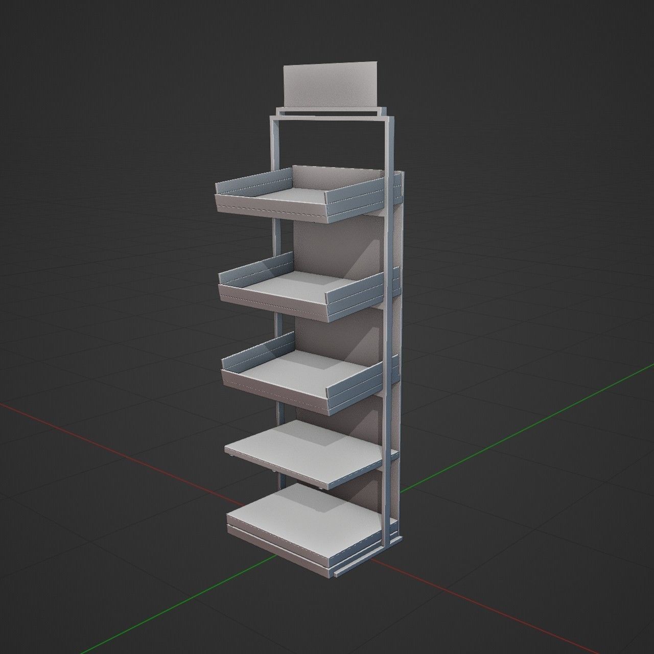 The Display Rack free VR / AR / low-poly 3D model | CGTrader