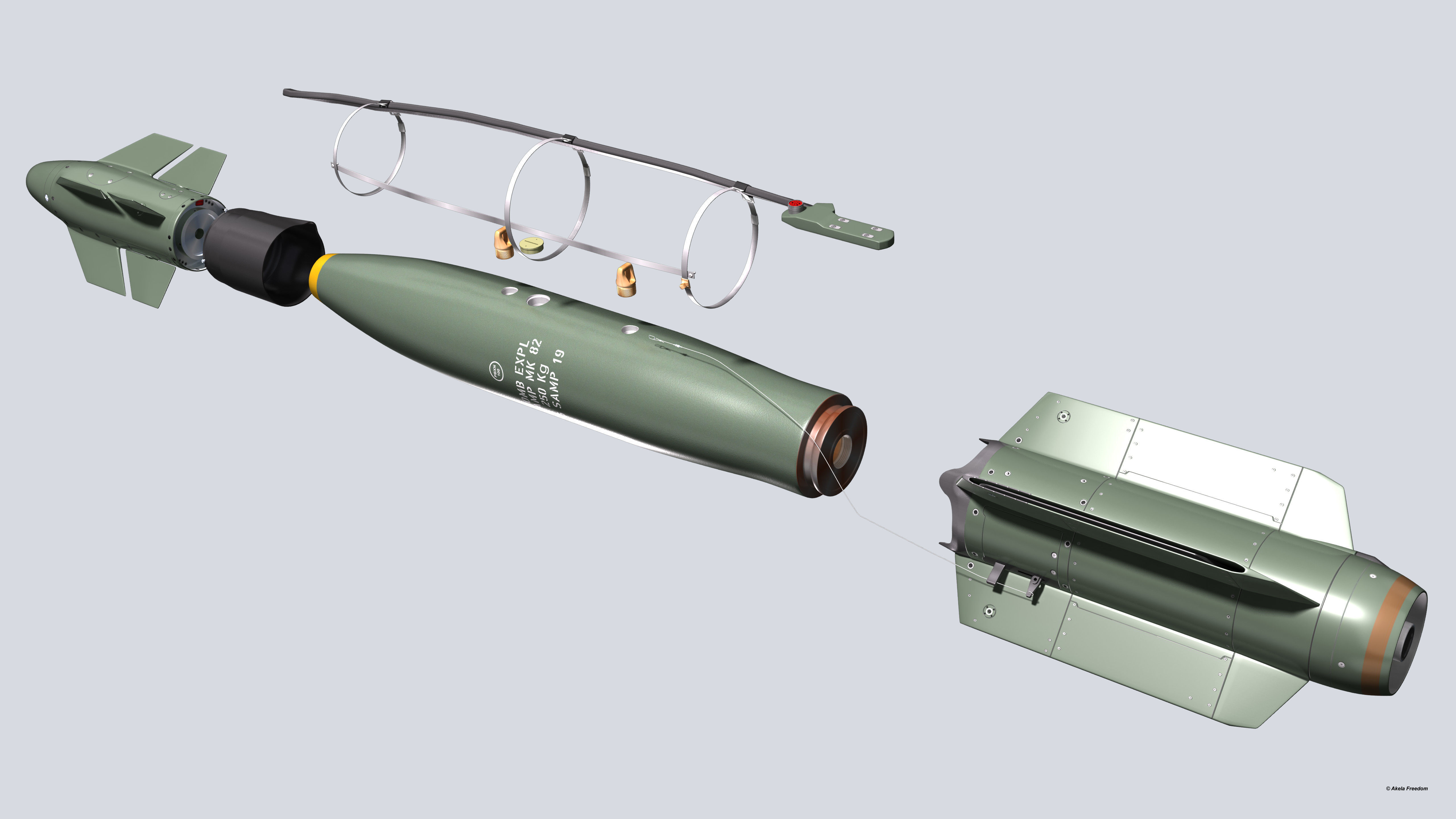 AASM 250 HAMMER 3D model animated | CGTrader