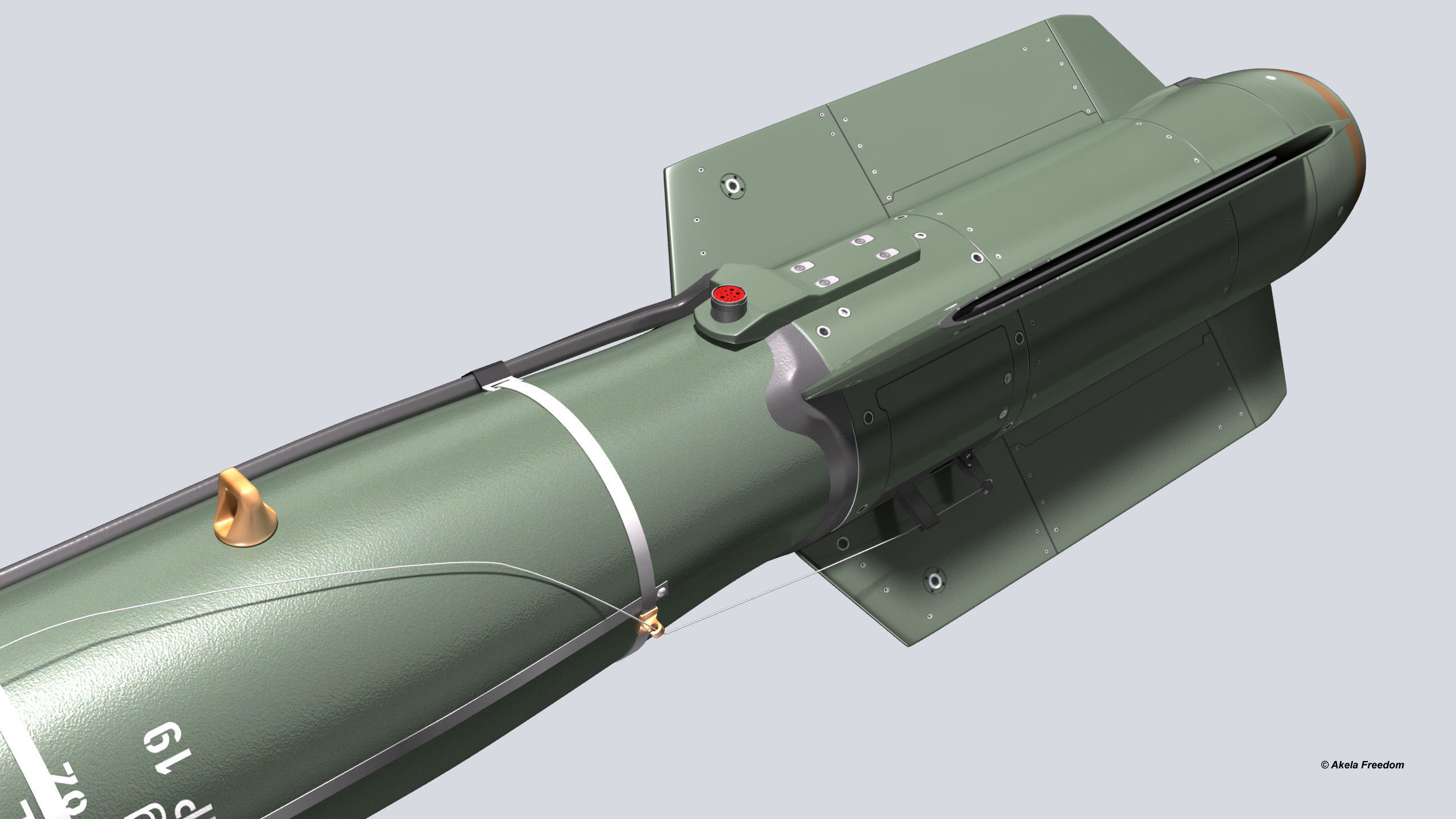 AASM 250 HAMMER 3D model animated | CGTrader