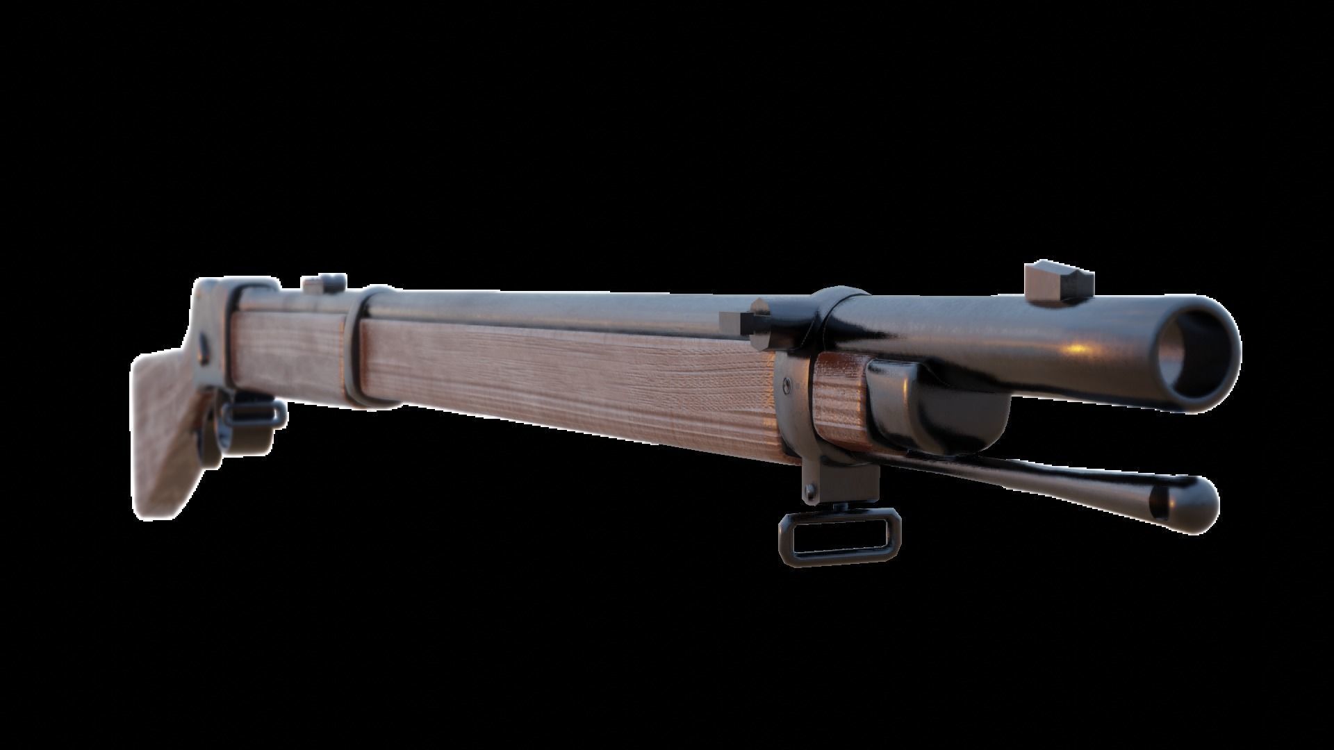 3D model Martini Henry rifle VR / AR / low-poly | CGTrader