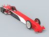 Twin-engined jet dragster 3D model | CGTrader