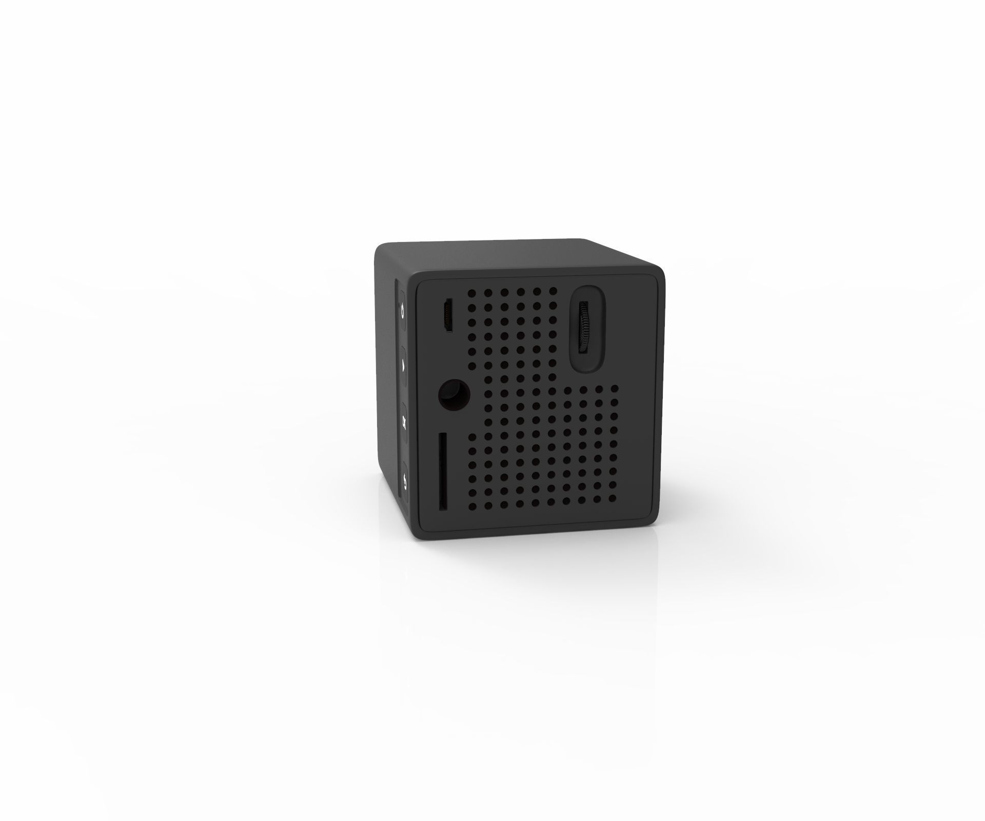 Projector Cube small projector 3D model | CGTrader