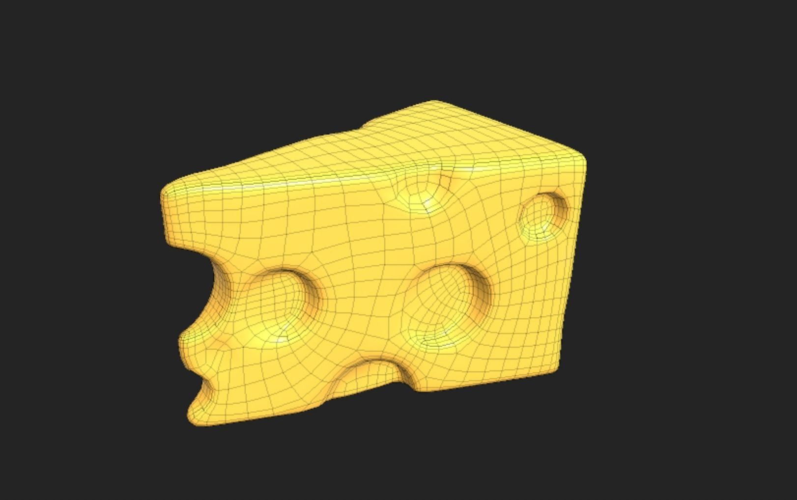 3D model Cheese VR / AR / low-poly | CGTrader