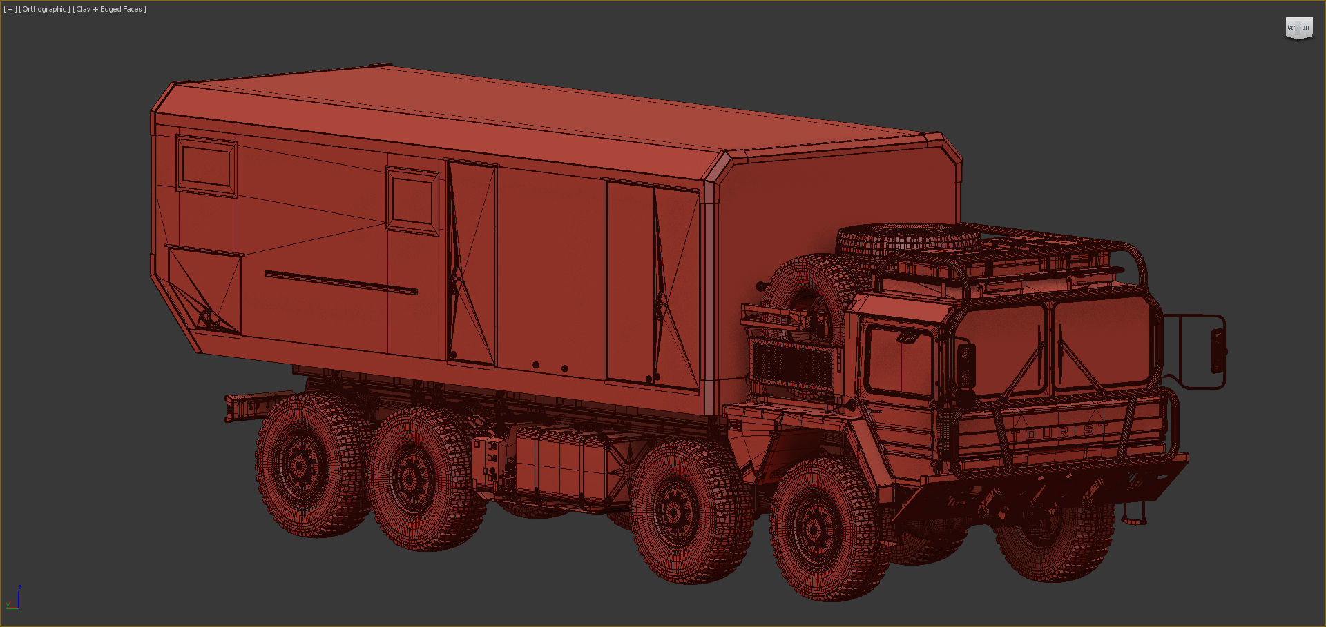 MAN KAT 8x8 3D model | CGTrader