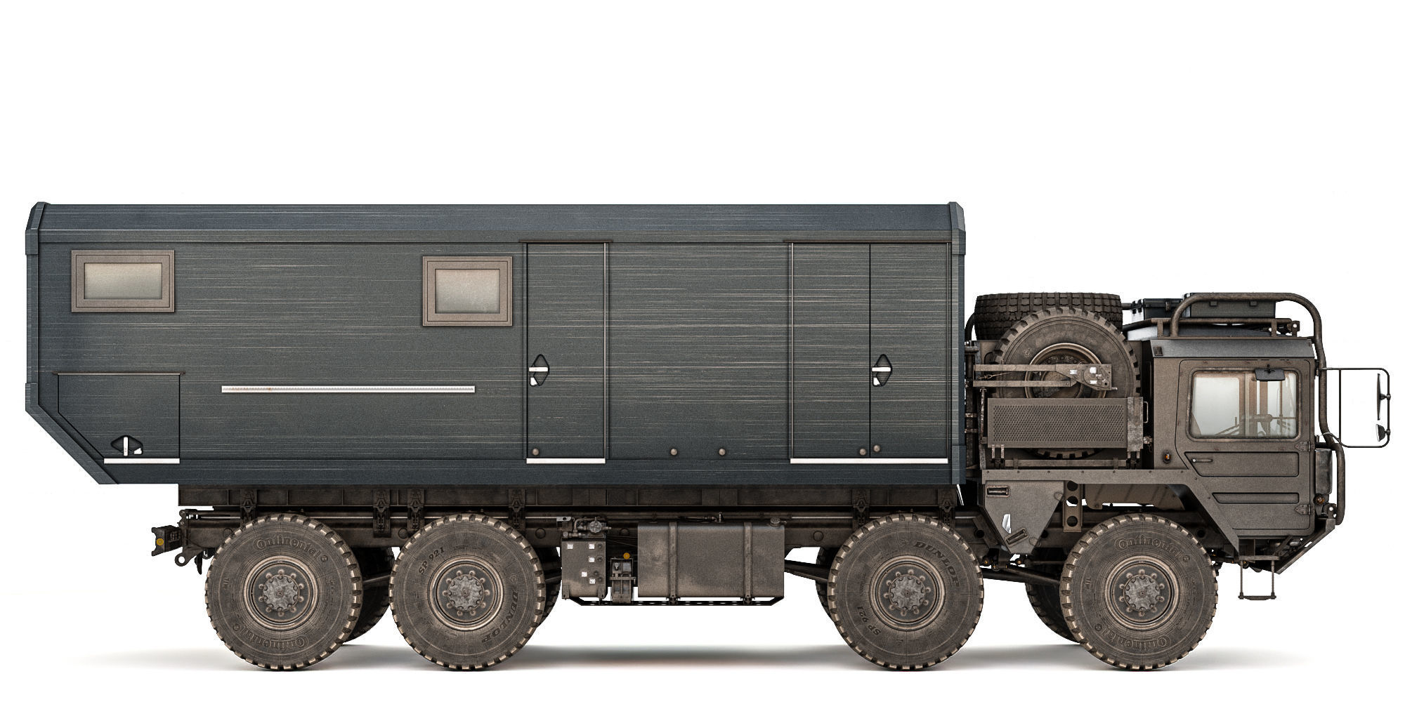 MAN KAT 8x8 3D model | CGTrader