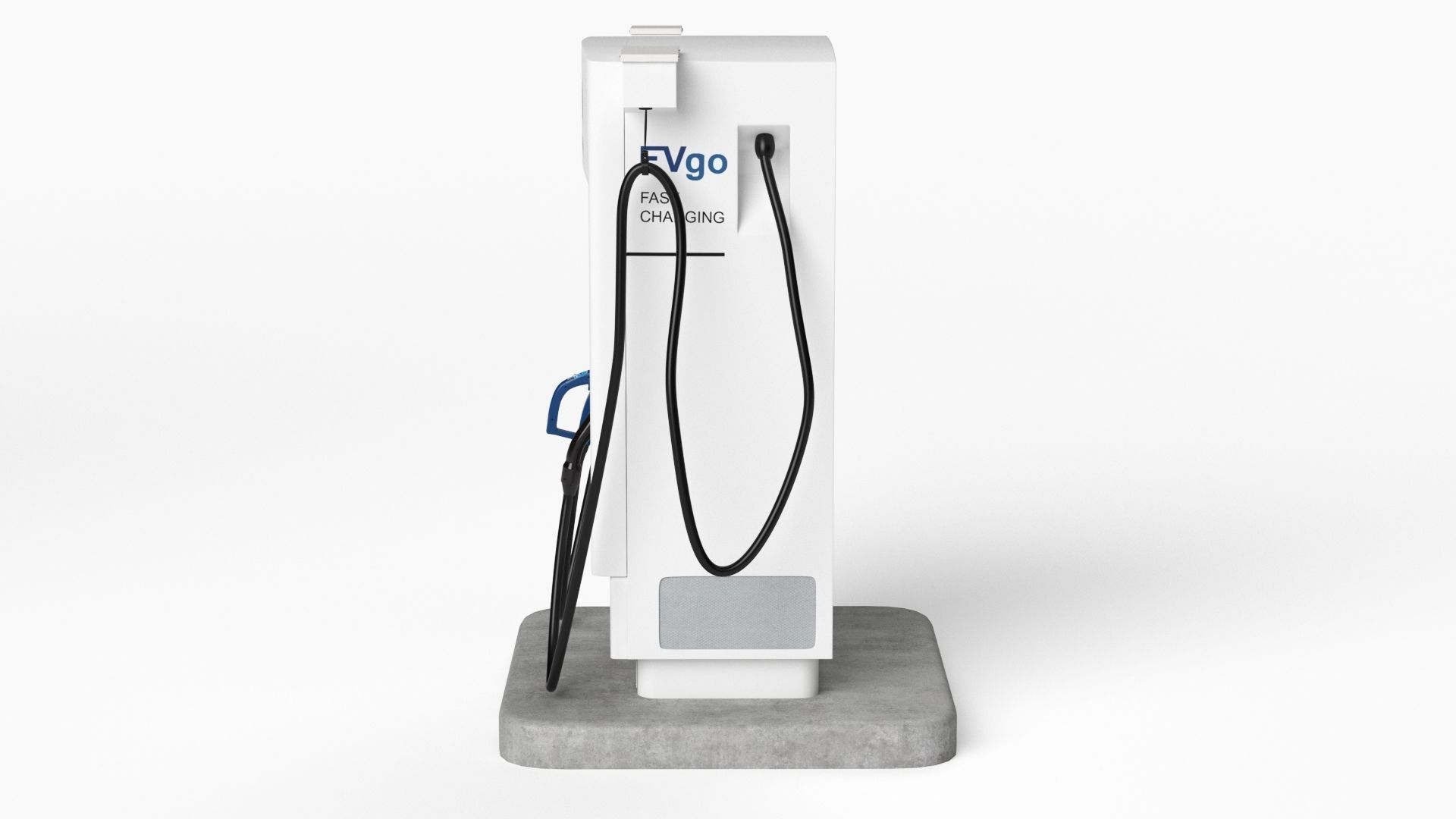 Electric Vehicle Charging Station EV GO 4 3D model | CGTrader