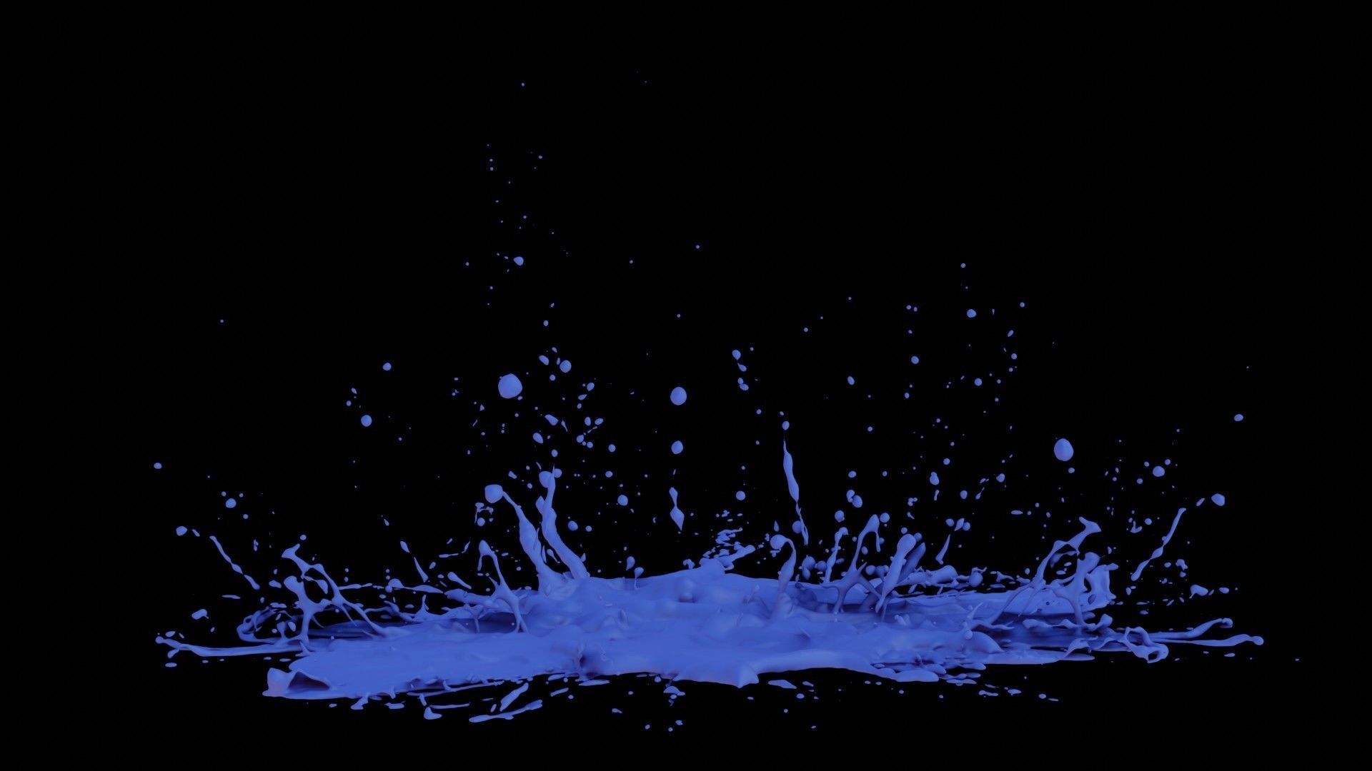 Paint Splash 3D model | CGTrader