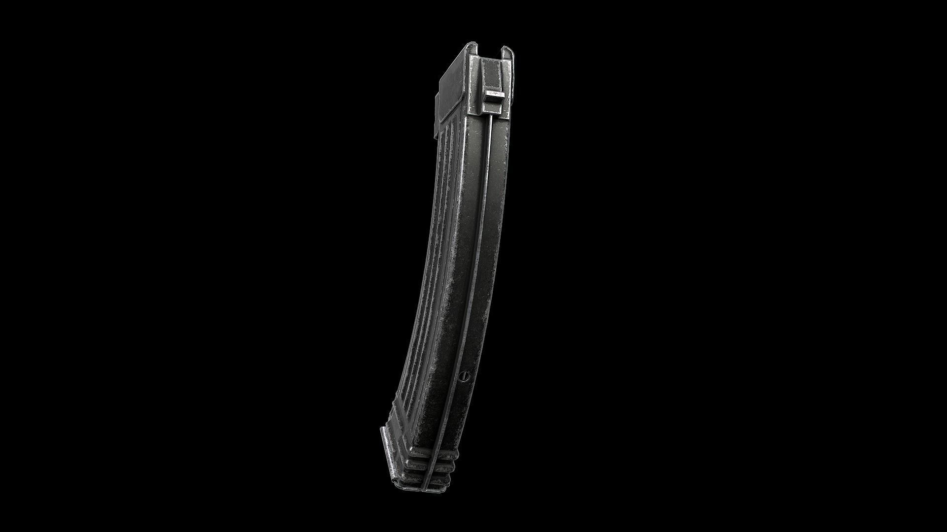 3D model AK - Magazine - AKM Standard VR / AR / low-poly | CGTrader