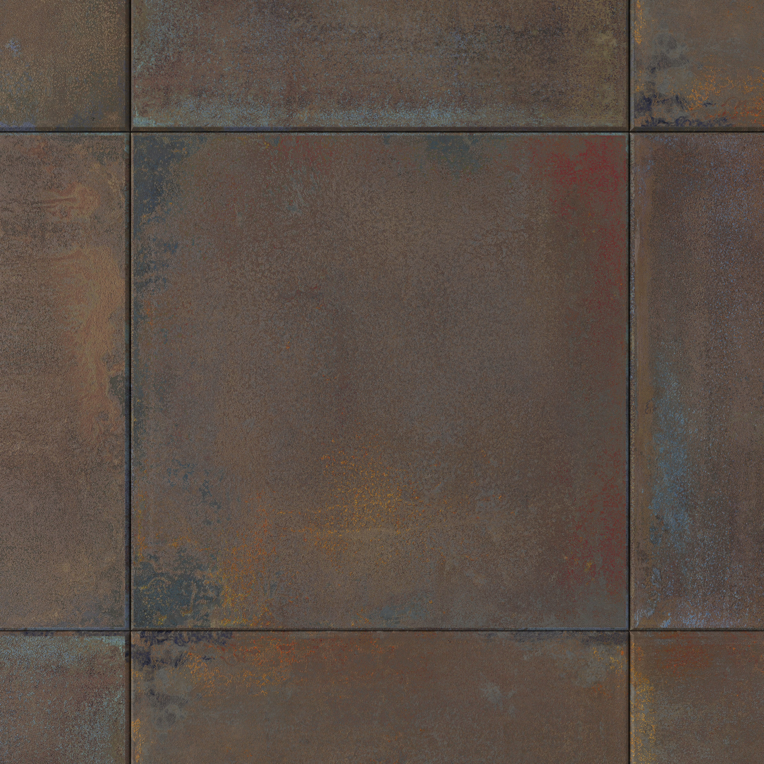 Wall Tiles Museum Iron Oxide 80x80 Texture | CGTrader