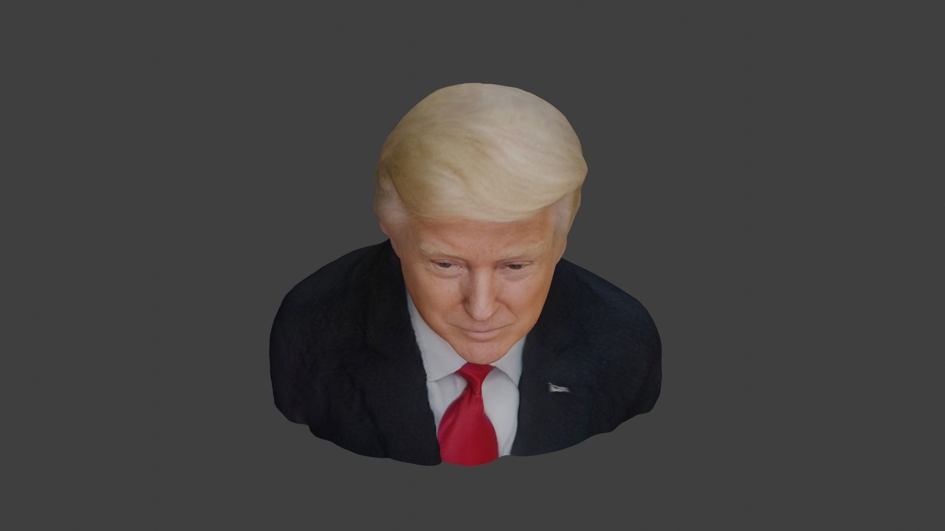 donald trump free VR / AR / low-poly 3D model | CGTrader