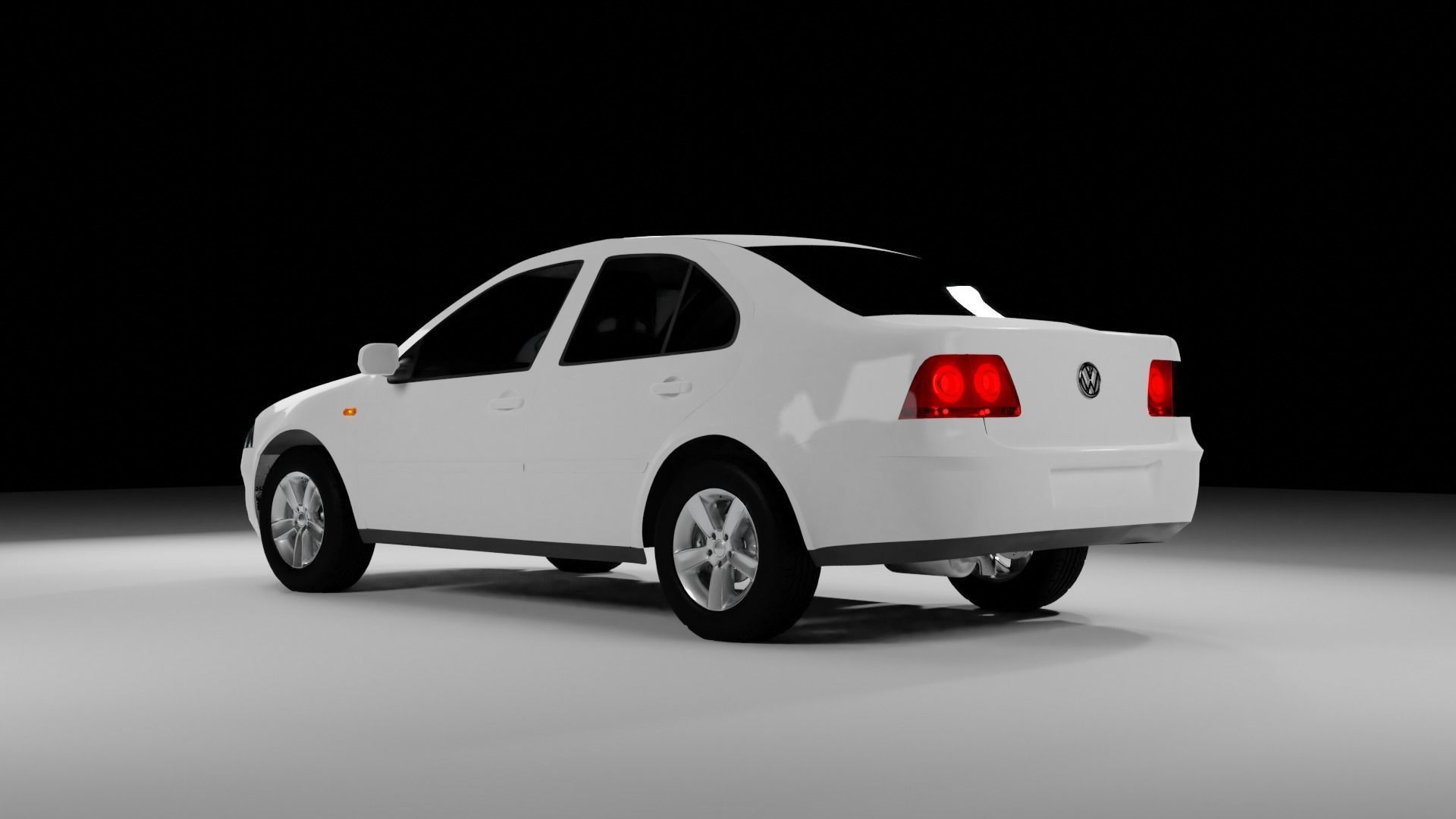 Volkswagen Jetta Bora Classic Clasico 2009 3D model | CGTrader