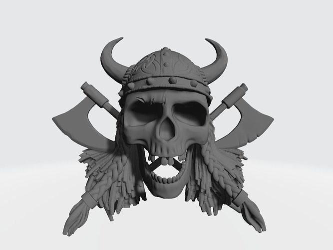 Viking skeleton 3D model 3D printable | CGTrader
