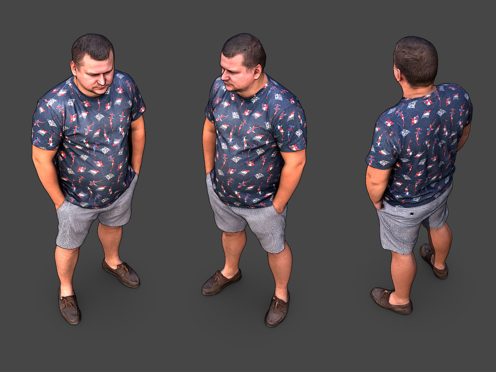 Stylized Man Character 3D model | CGTrader