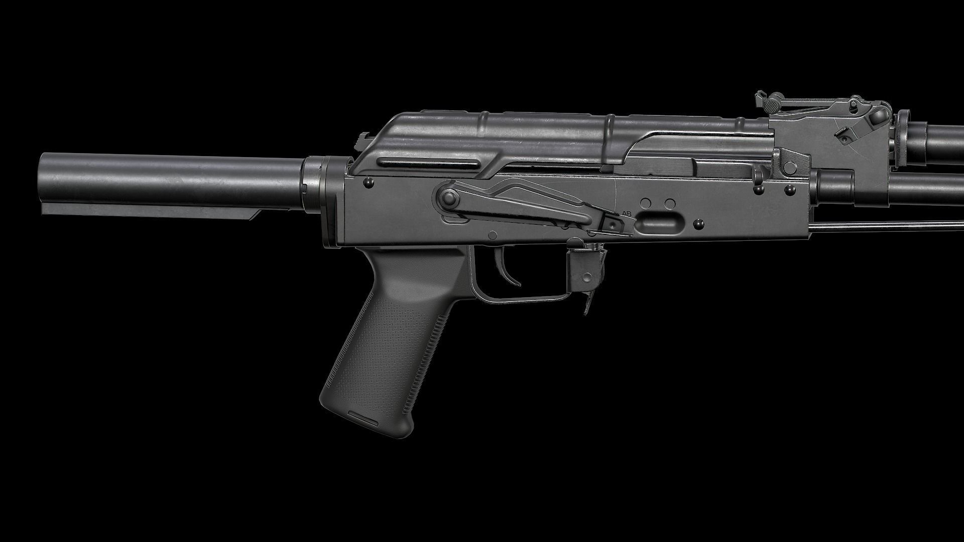 3D model AK - Pistol Grip - Magpul VR / AR / low-poly | CGTrader